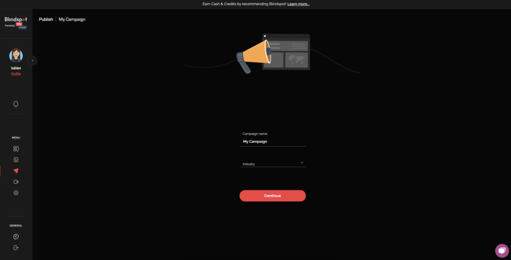 Create your first campaign in less than 5 minutes - step by step