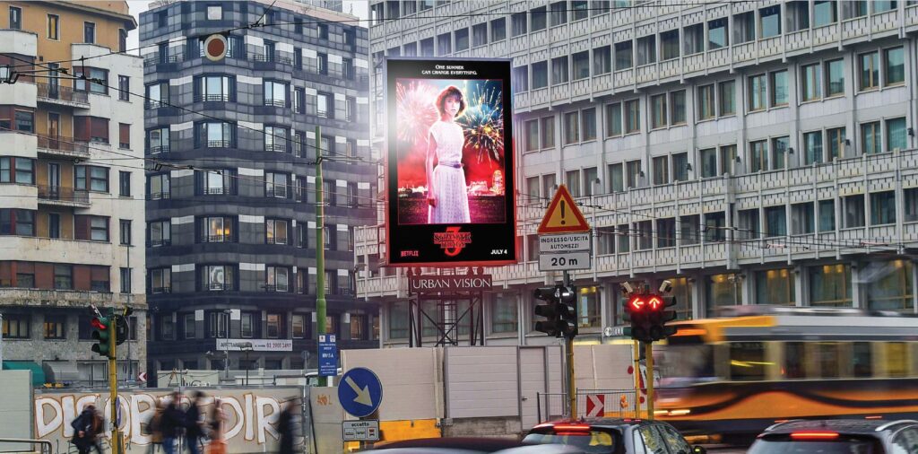 Digital billboards in Italy to quickly fall in love with - Blindspot