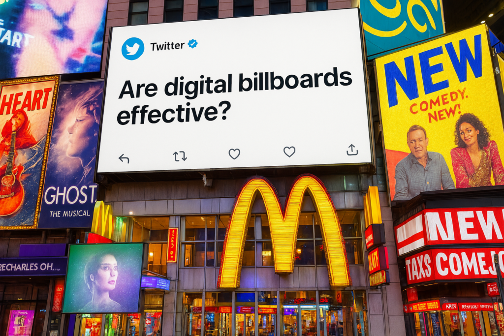 Are Digital Billboards Effective? Discover Their Impact